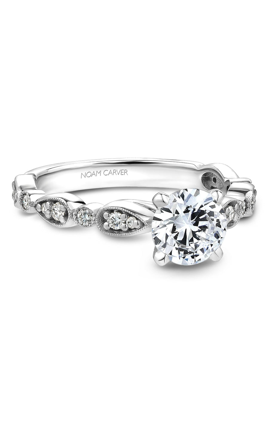 Noam Carver Bridal Engagement Ring B515-01A | Golden Tree Jewellers