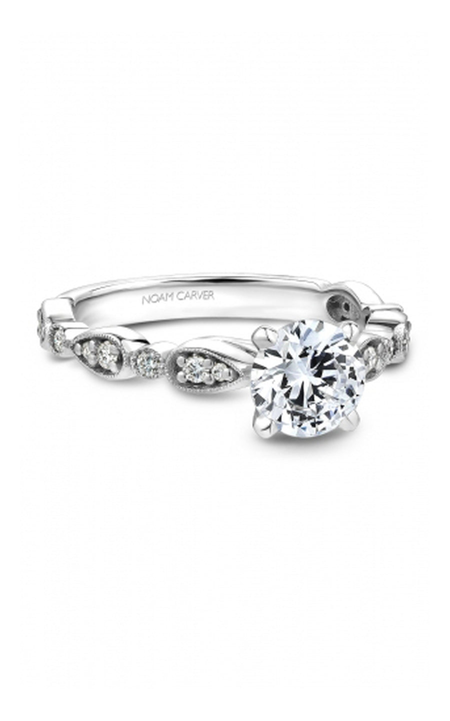 Noam Carver Bridal Engagement Ring B515-01A | Golden Tree Jewellers